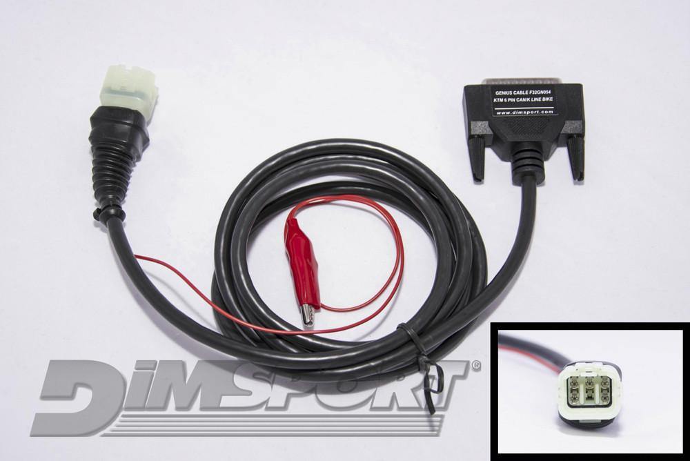 KTM 6 pin diagnostic connector for Keihin ECUs – DimsportShop.com